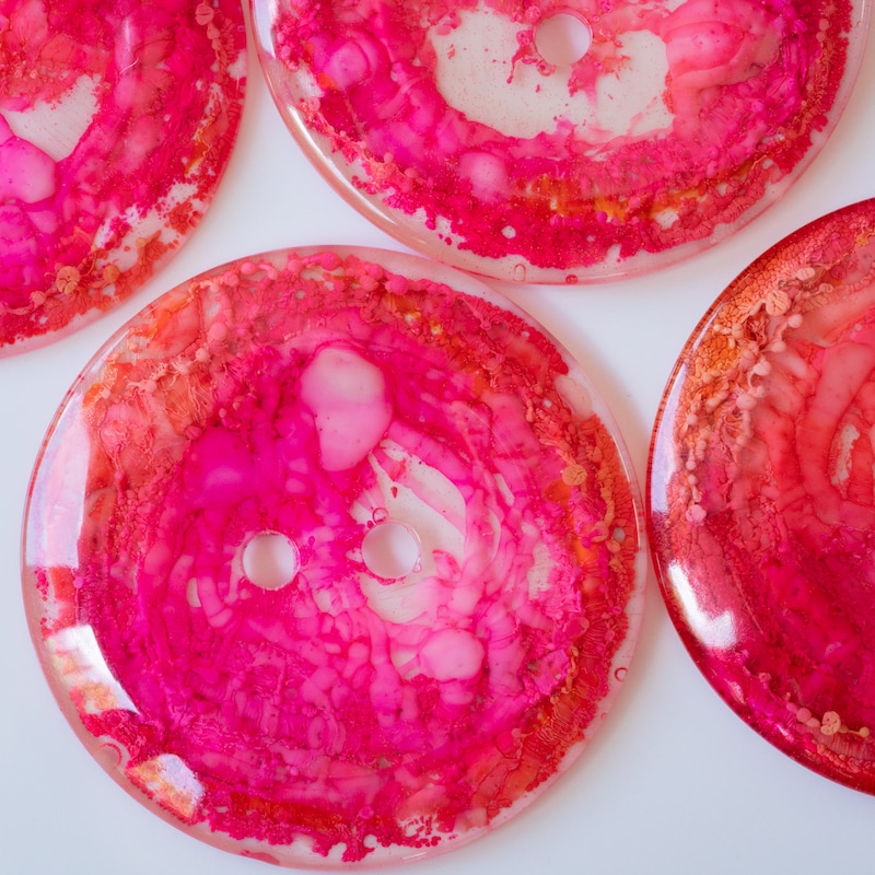 Resin Buttons - Etsy UK