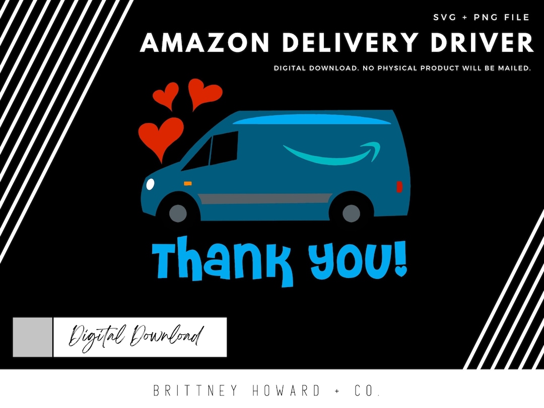 Amazon Truck SVG & PNG Cut/print File - Etsy