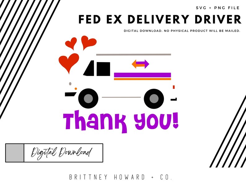 Fedex Truck SVG & PNG Cut/print File - Etsy
