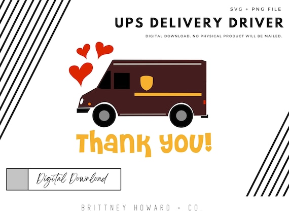 Ups Truck Vector