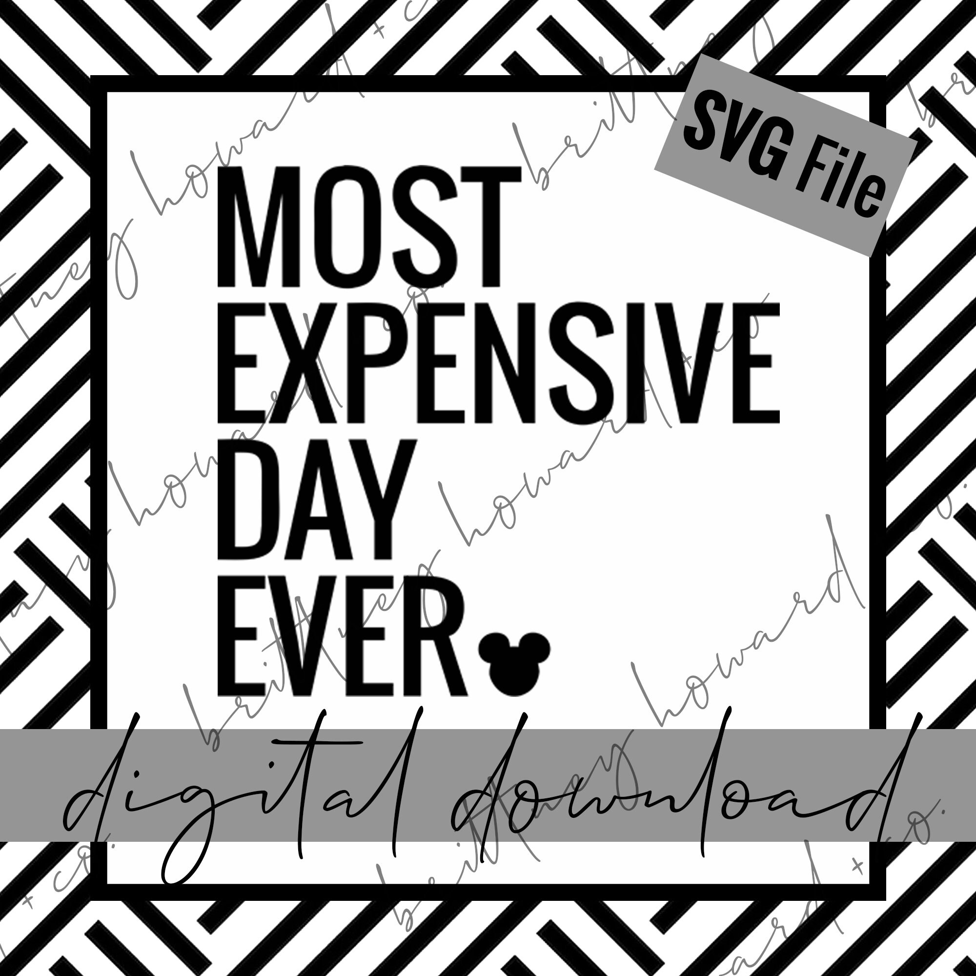 Most Expensive Day Ever SVG - Etsy UK