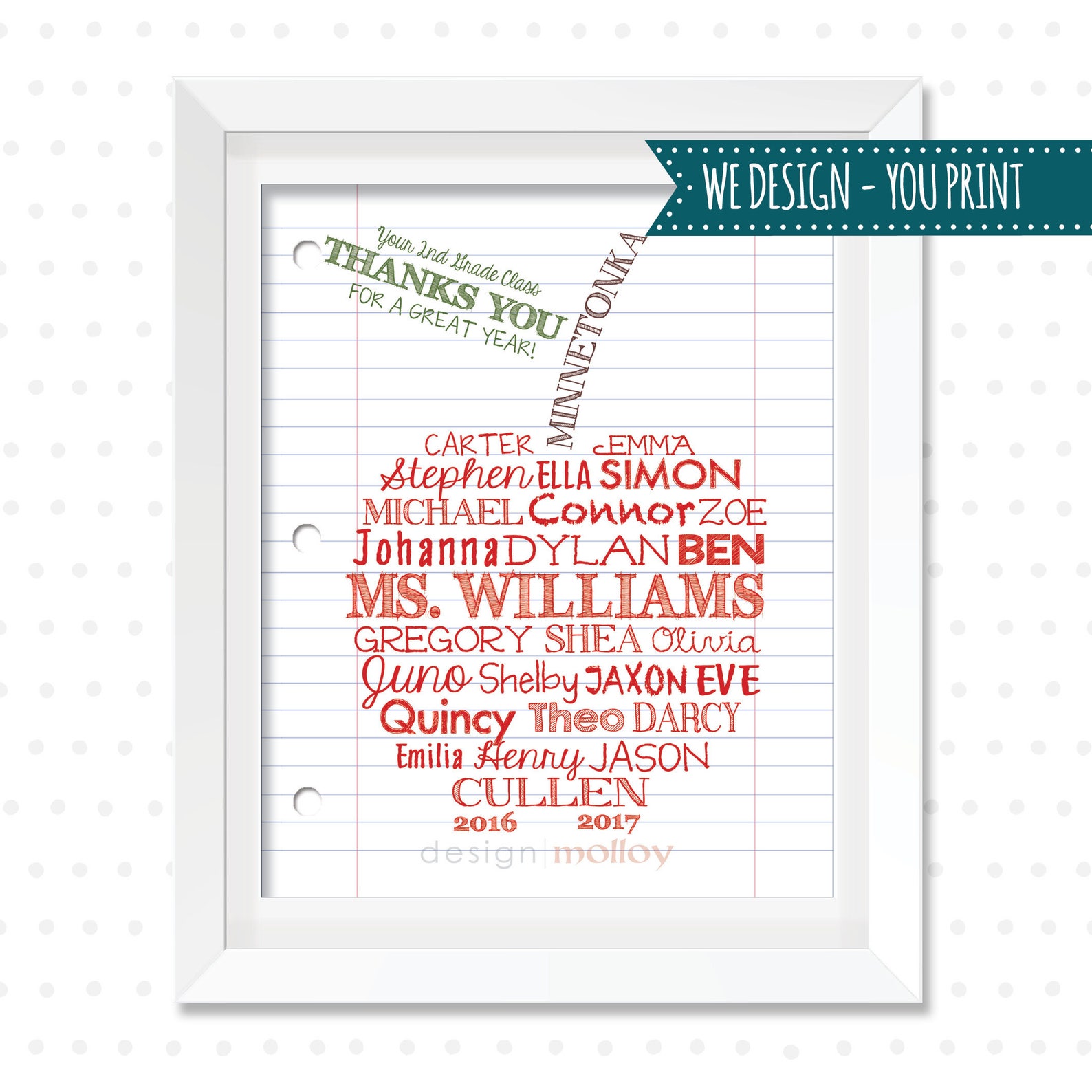 Digital Teacher Appreciation Gift Printable Teacher Gift From - Etsy