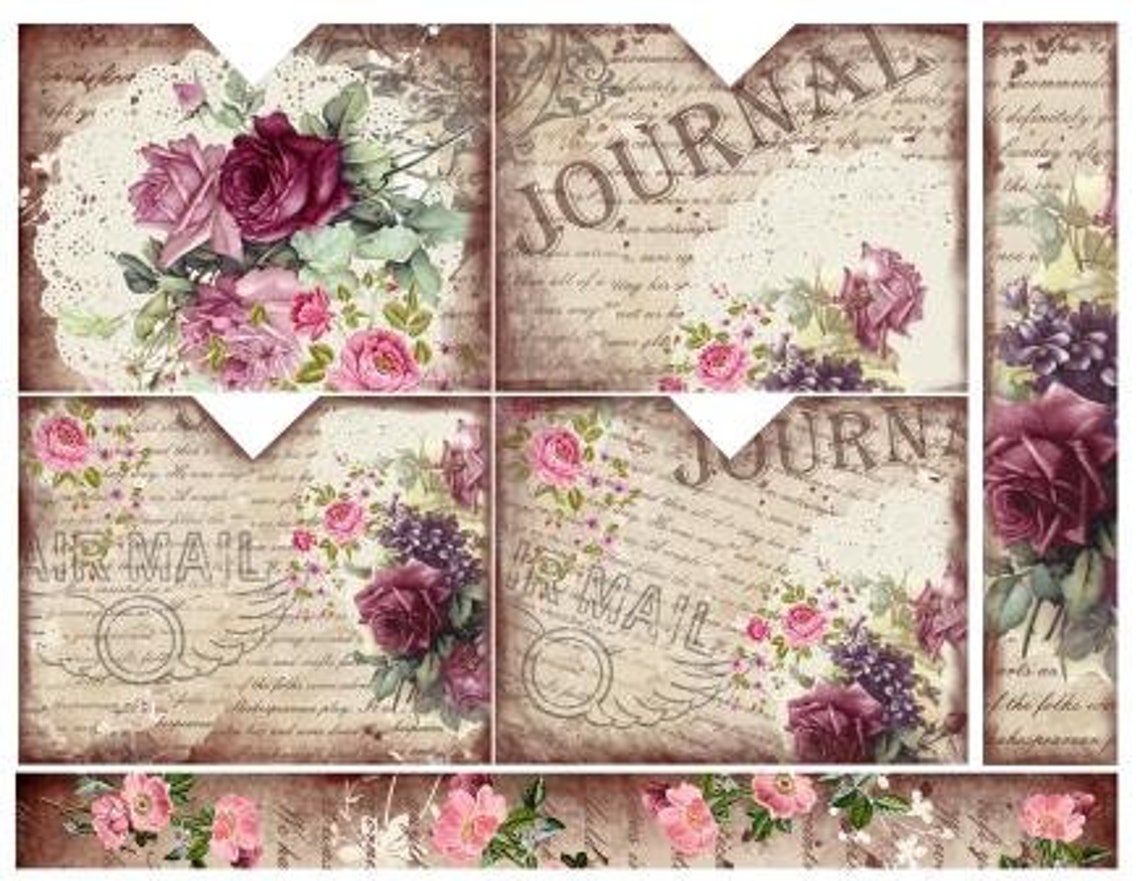 Journal Creation Paper Packs Printed and Shipped to You . - Etsy