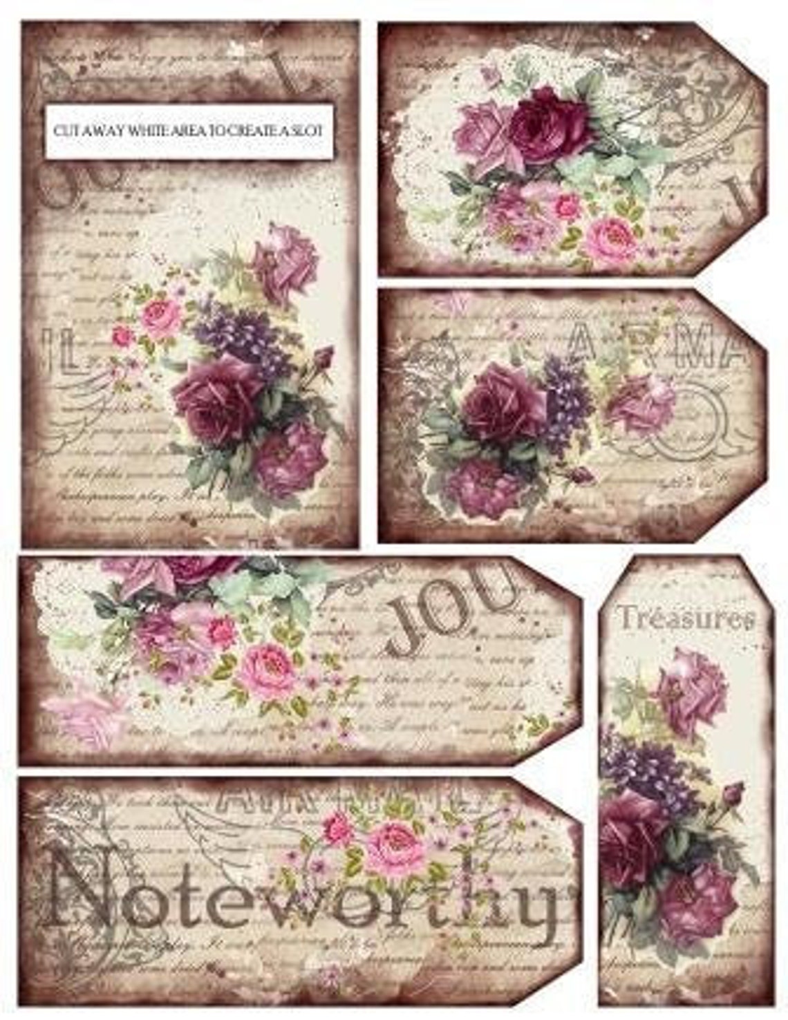 Journal Creation Paper Packs Printed and Shipped to You . - Etsy