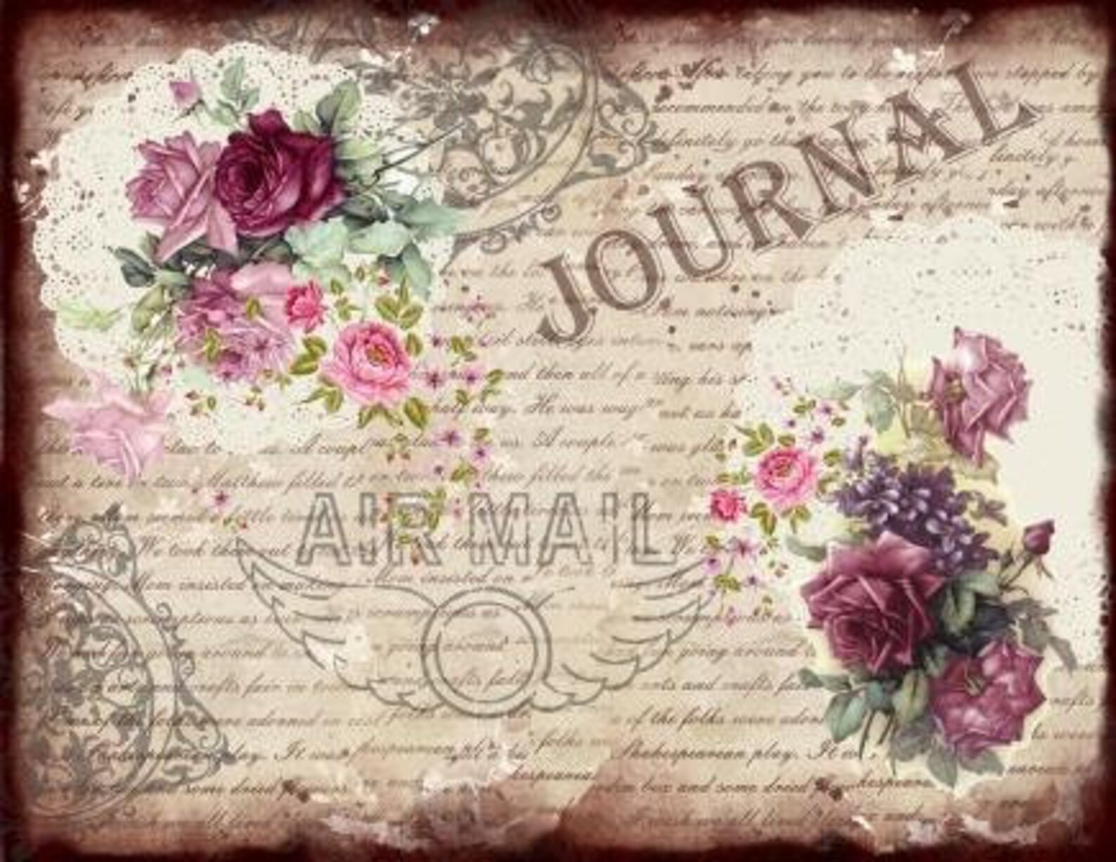 Journal Creation Paper Packs Printed and Shipped to You . - Etsy