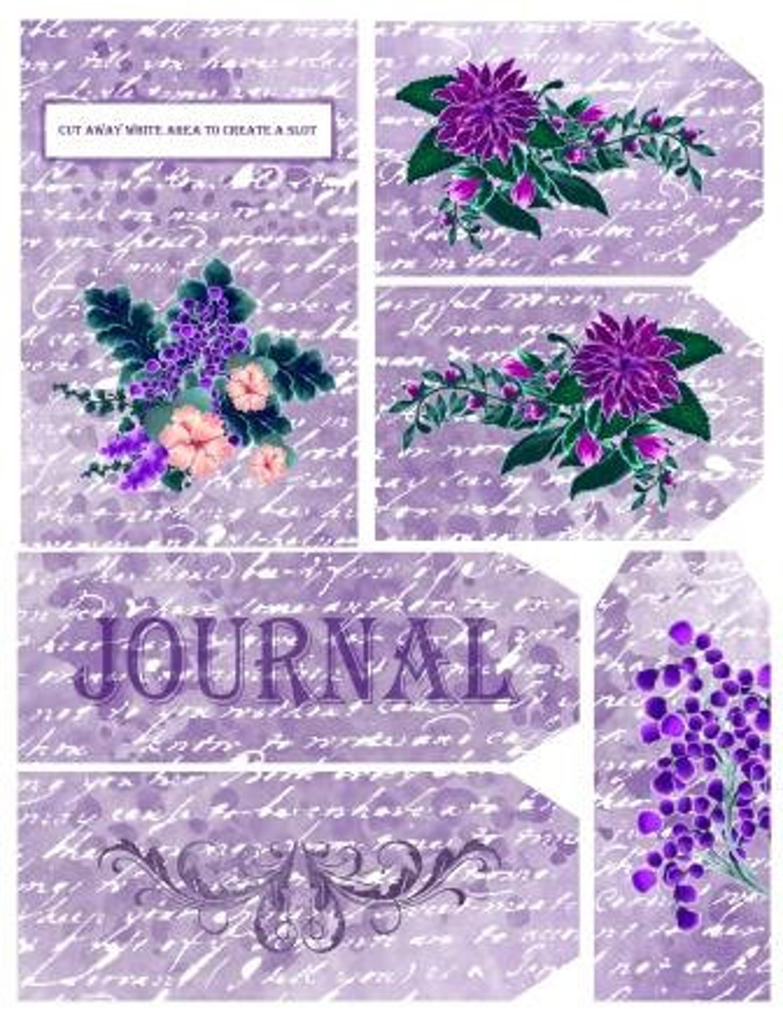Journal Creation Paper Packs Printed and Shipped to You . - Etsy