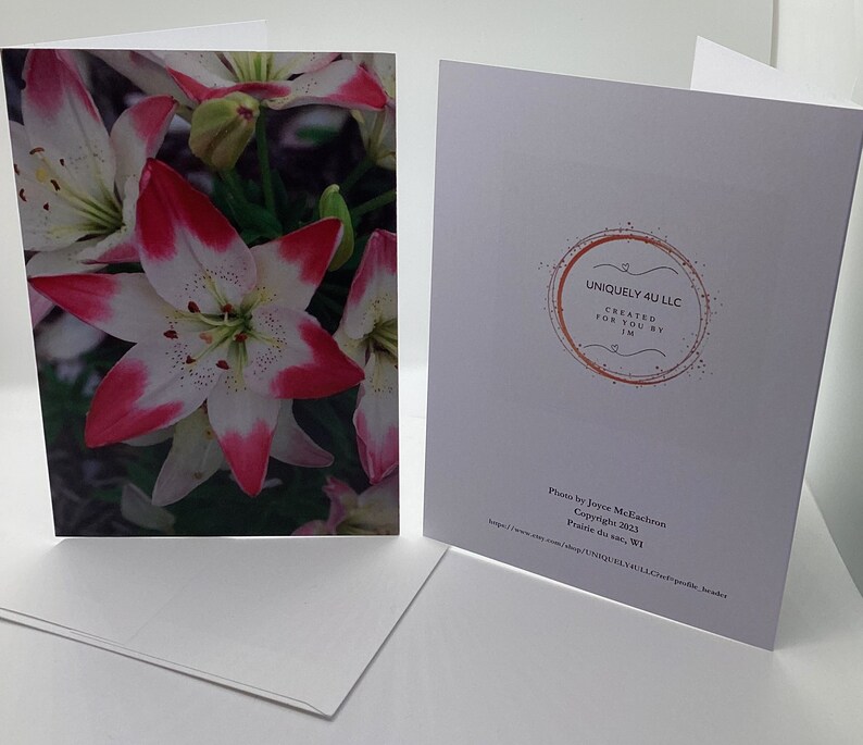 Flower Photo Card Set - Blank Note Cards - Etsy