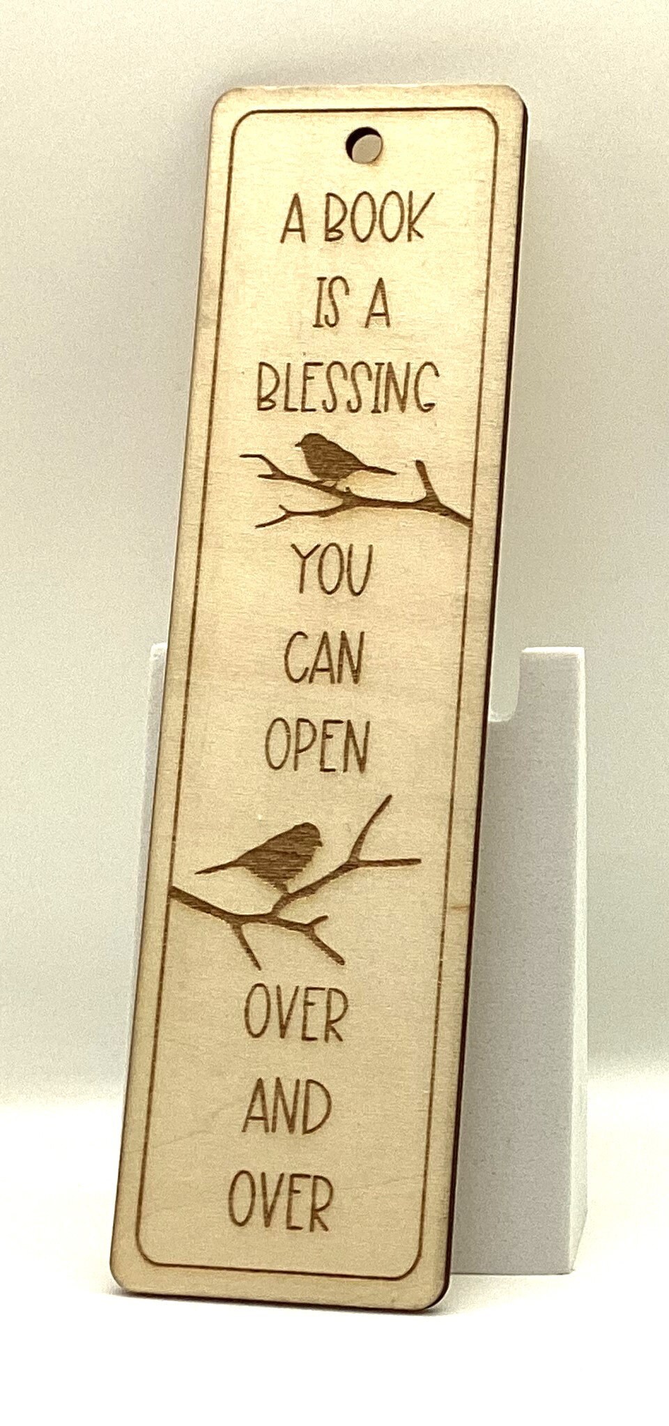 Custom Wood Bookmark personalized - Etsy