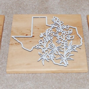 Wisconsin Wood Sign With State Flower, Wall Decor, Housewarming ...