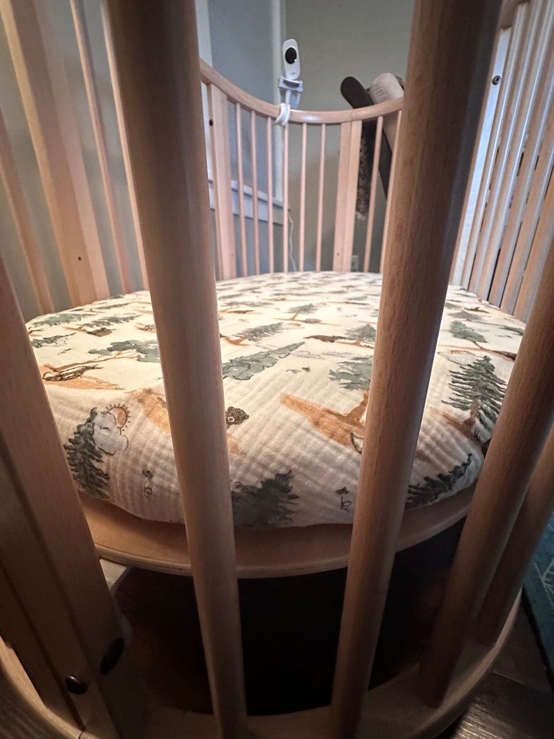 Fitted Gauze Sheet for Stokke Sleepi V2 in White - Etsy