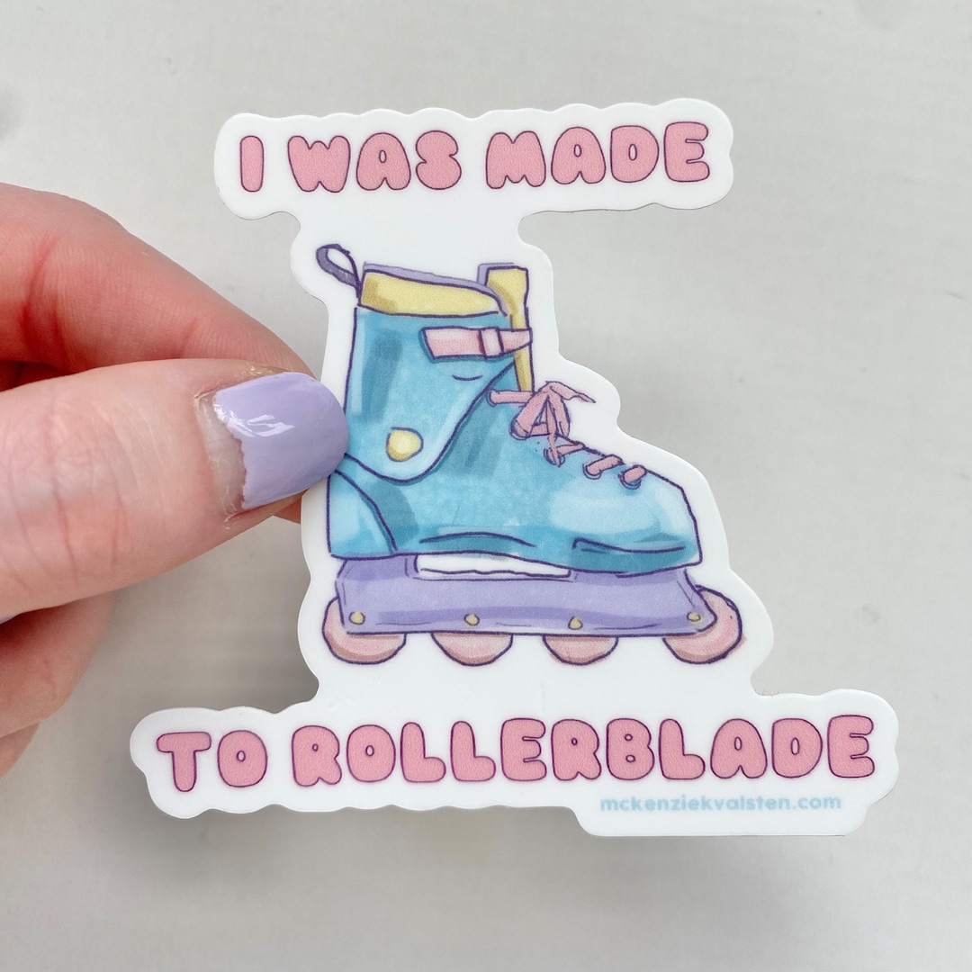 Rollerblade Waterproof Vinyl Sticker - Etsy