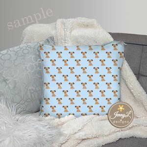 Boy Dog Digital Papers, Blue and Gray Puppy Dog, Dog Clipart, Pet ...