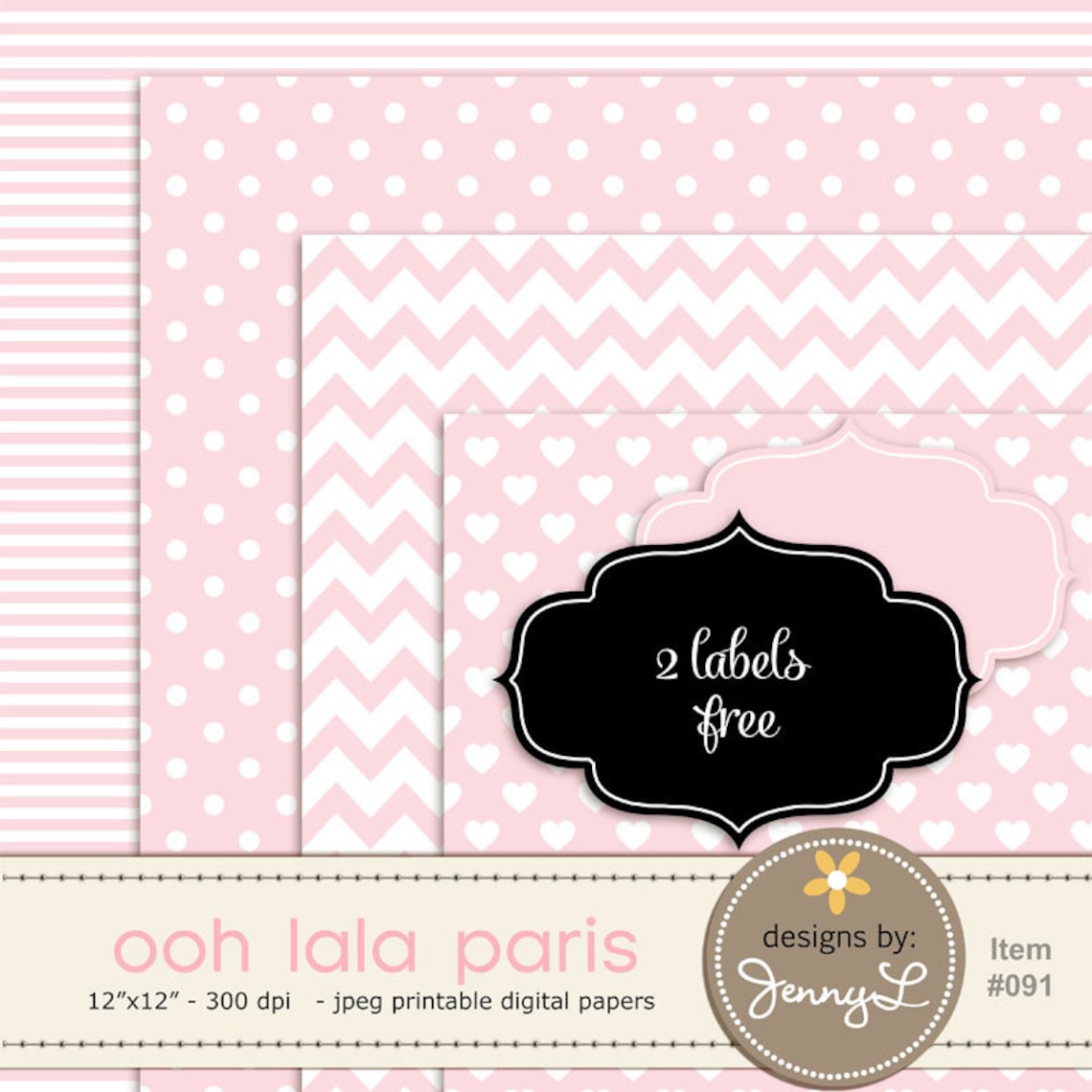 Paris Digital Paper, Eiffel Tower Printable Digital Background Papers ...
