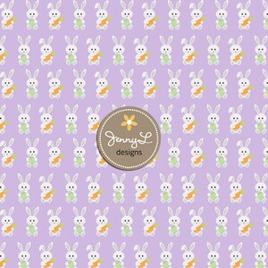 Easter Digital Papers, Bunny Clipart, HAPPY EASTER, Easter Eggs, Carrot ...
