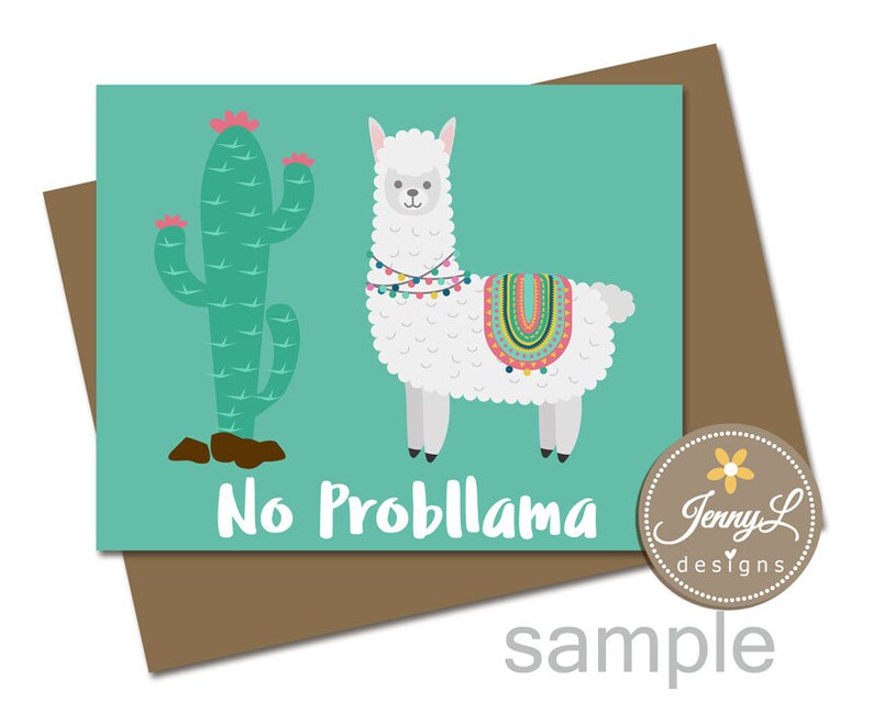 Lllama Alpaca Digital Papers and Cactus Clipart SET for - Etsy