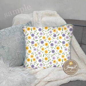 Dainty Spring Seamless Printable Digital Papers, Repeat Pattern ,floral ...