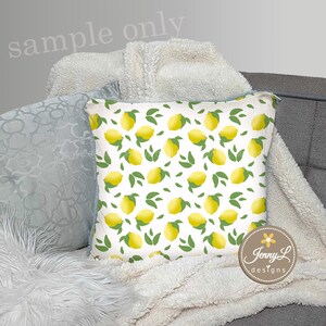 Lemons Digital Papers and Clipart SET for Digital Scrapbooking, Lemon ...