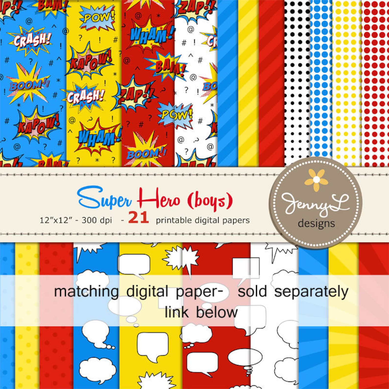 Superhero Comic Sound Effects Clipart, Super Hero Words, Comics ...