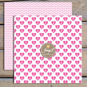 Breast Cancer Awareness Digital Papers, Pink Ribbon Digital Papers ...
