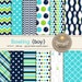 Bowling Boy Digital Paper for Birthday, Baptism, Wedding, Digital ...