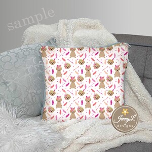 Boho Dog Digital Papers and Clipart SET, Tribal Puppy, Labrador Doggie ...