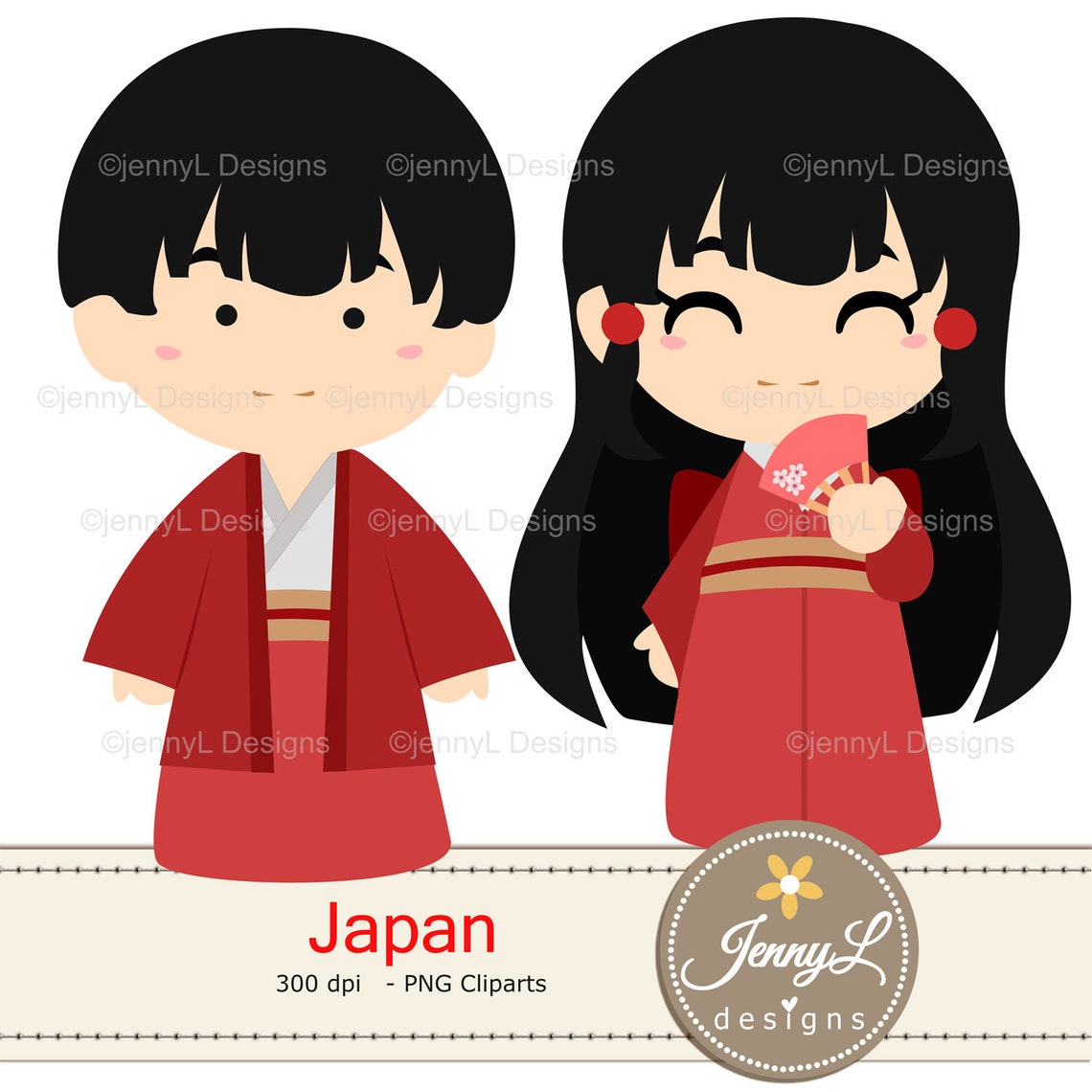 Japan Digital Papers and Japanese Clipart SET Oriental Asia - Etsy