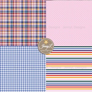 Floral SEAMLESS Spring Printable Digital Papers, Repeat Pattern Blooms ...