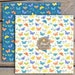 Summer Butterflies Digital Papers and Flowers Floral Clipart SET for ...