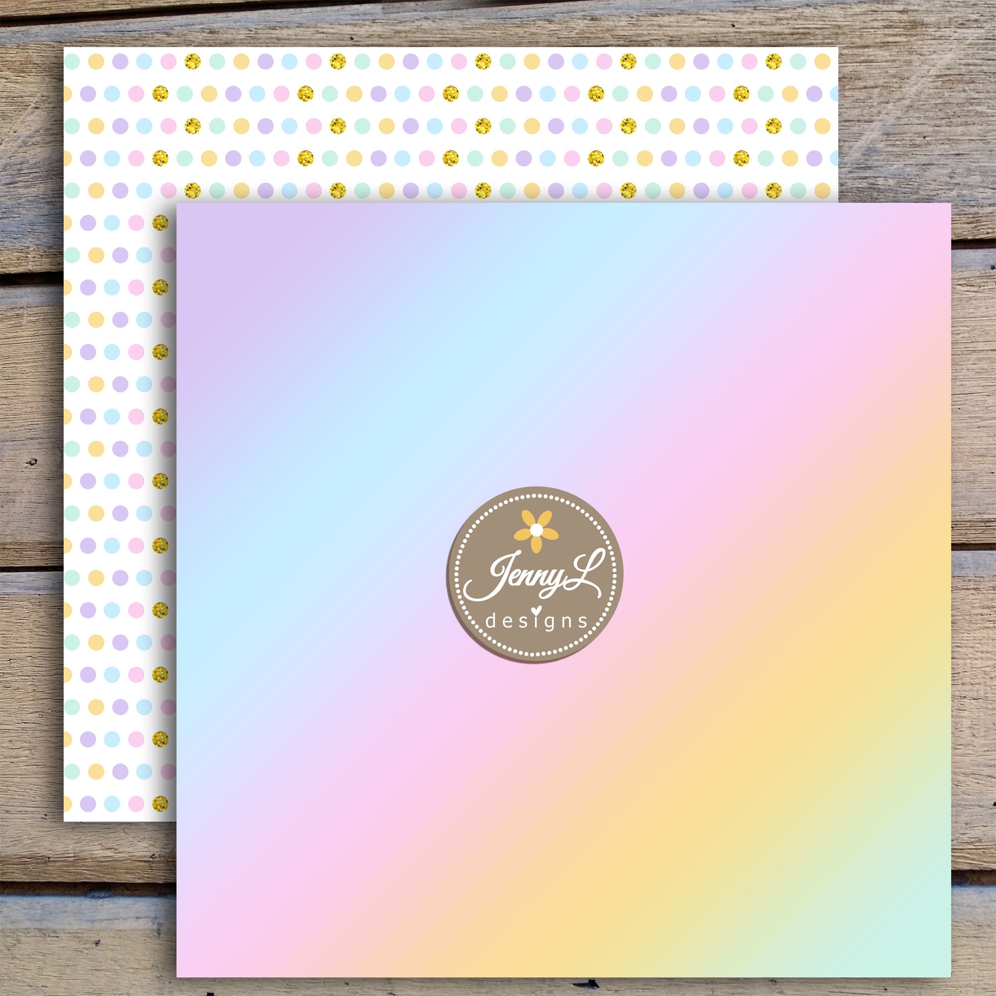 Pastel Unicorn Faces Digital Papers and Clipart SET Pastel | Etsy