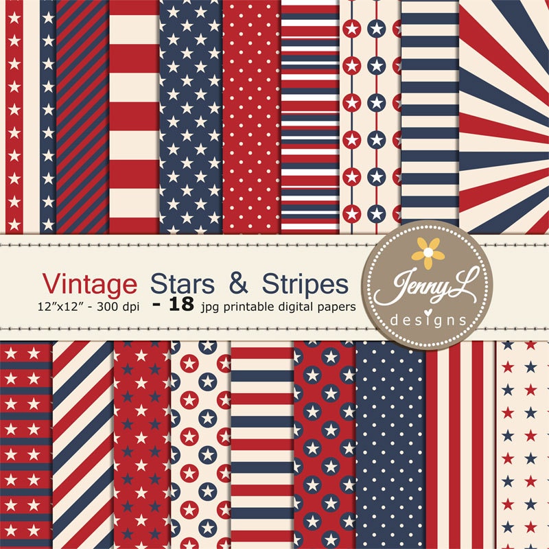 Patriotic Paper - Etsy