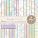 Pastel Gummy Bears Digital Papers and Clipart SET for Digital ...