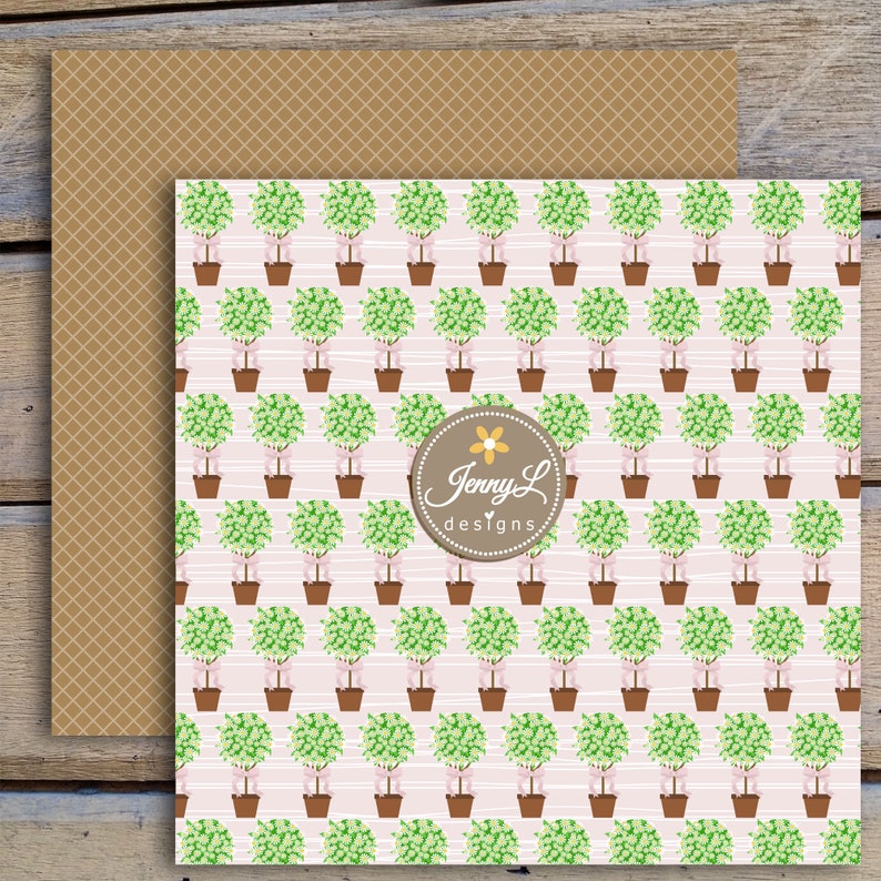 Daisy Flower Digital Papers and Clipart SET for Wedding, Bridal Baby ...