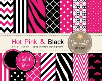 Zebra Print and Pink | Etsy