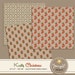 Christmas Digital Paper Kraft Christmas Papers Cardboard - Etsy