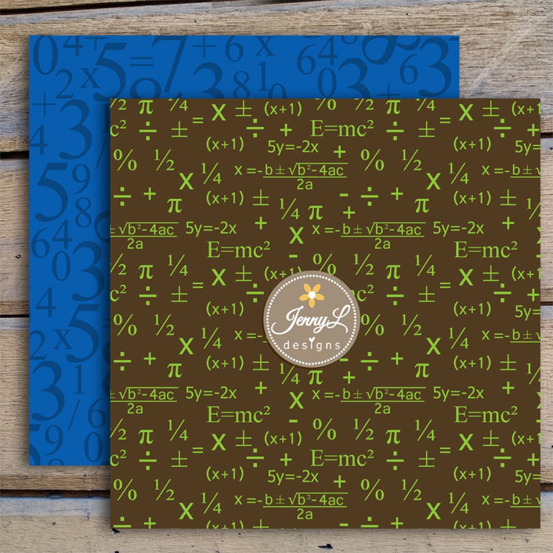 Math Digital Papers, School, Numbers, Formula for Digital Scrapbooking ...