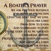 BOATER'S PRAYER Boat Blessing Prayer for Boaters | Etsy