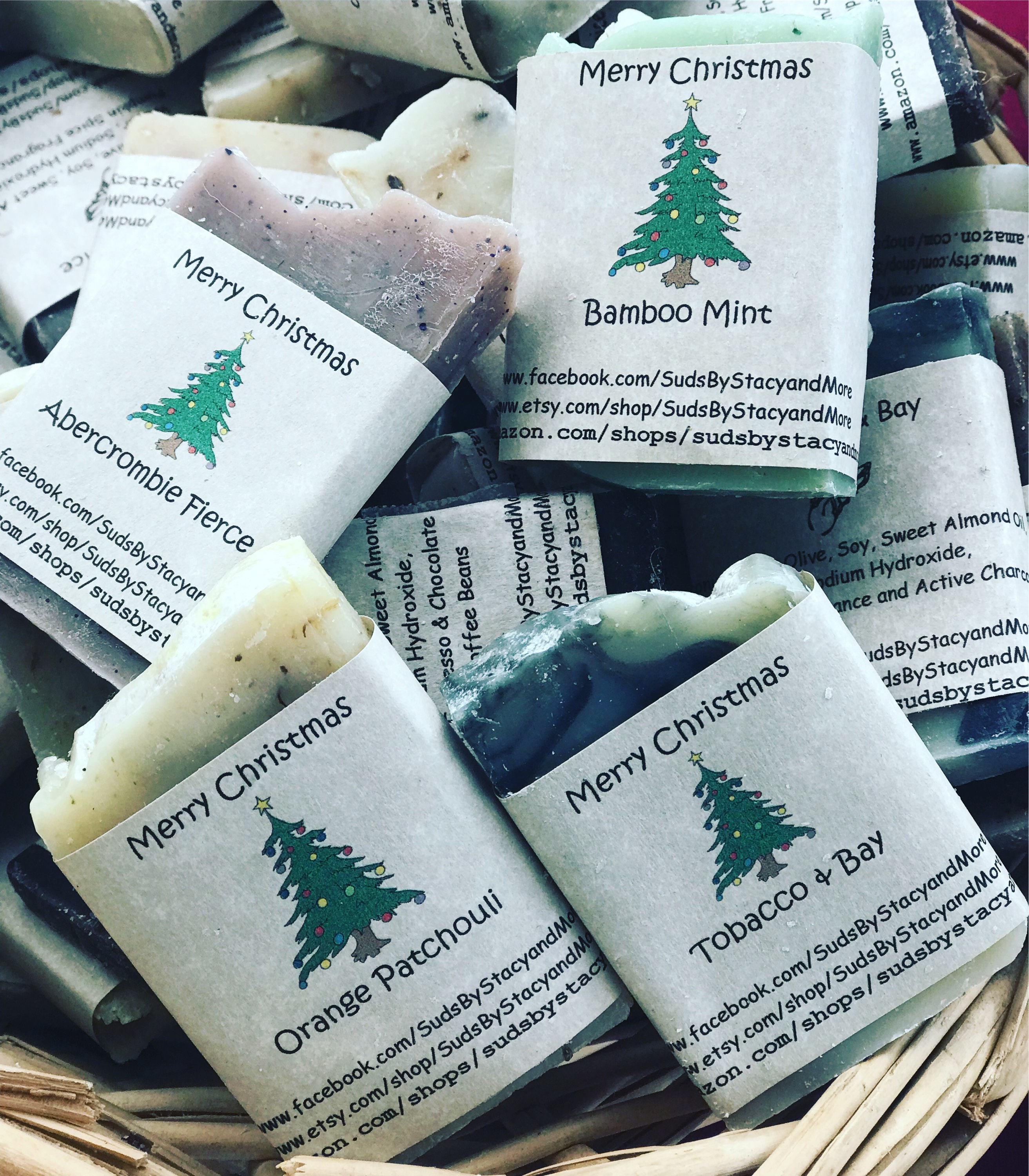30 Pack Sampler of All Natural Homemade Soap custom Labels on | Etsy