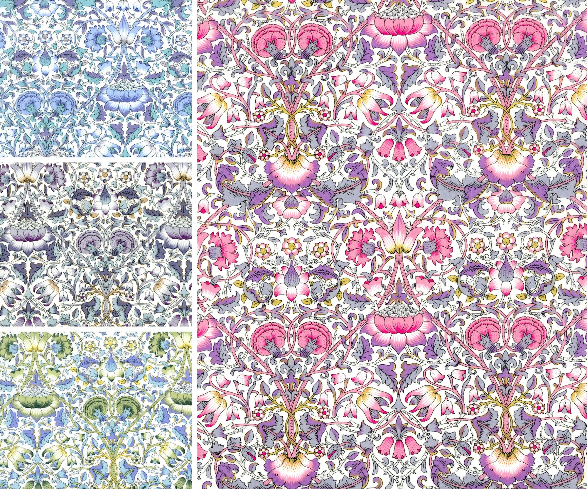 Liberty Tana Lawn LODDEN multiple Colour-ways Available, Liberty ...