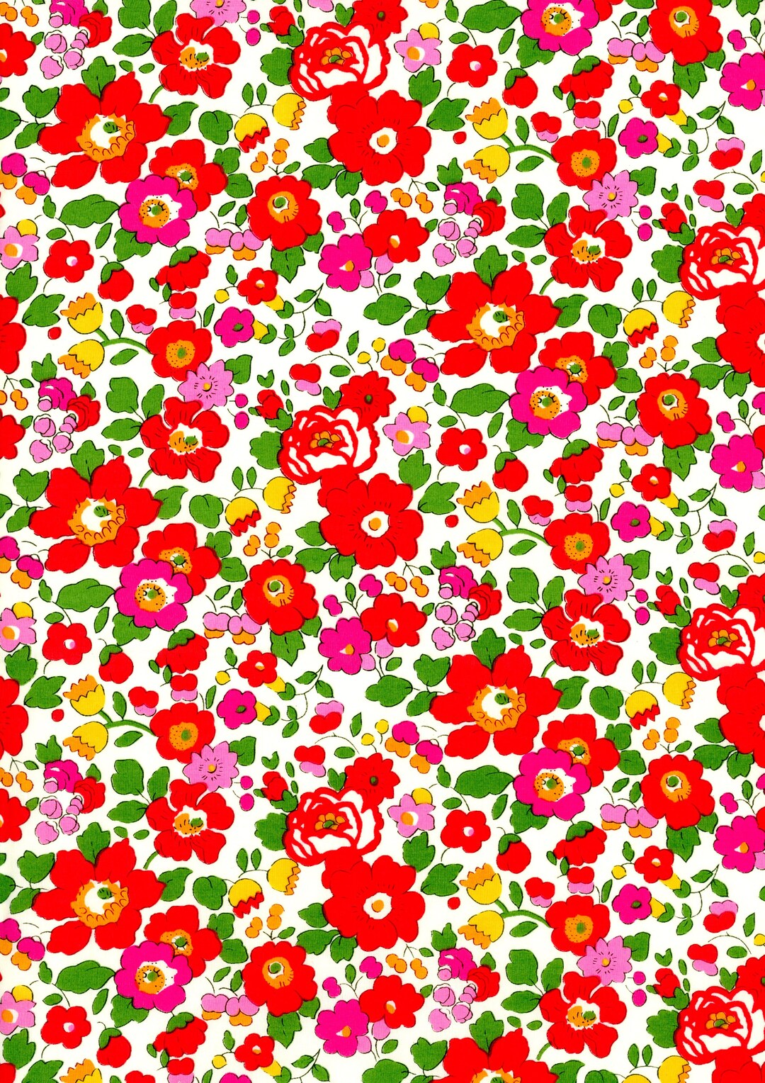 Liberty Tana Lawn BETSY S, Liberty Fabrics Classic Collection, 25cm ...