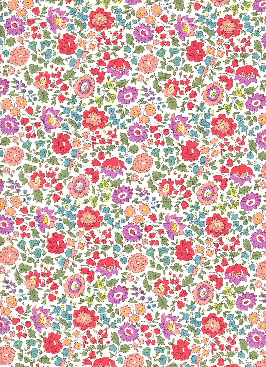 Liberty Tana Lawn DANJO G, Liberty Fabrics Classic Collection, 25cm ...