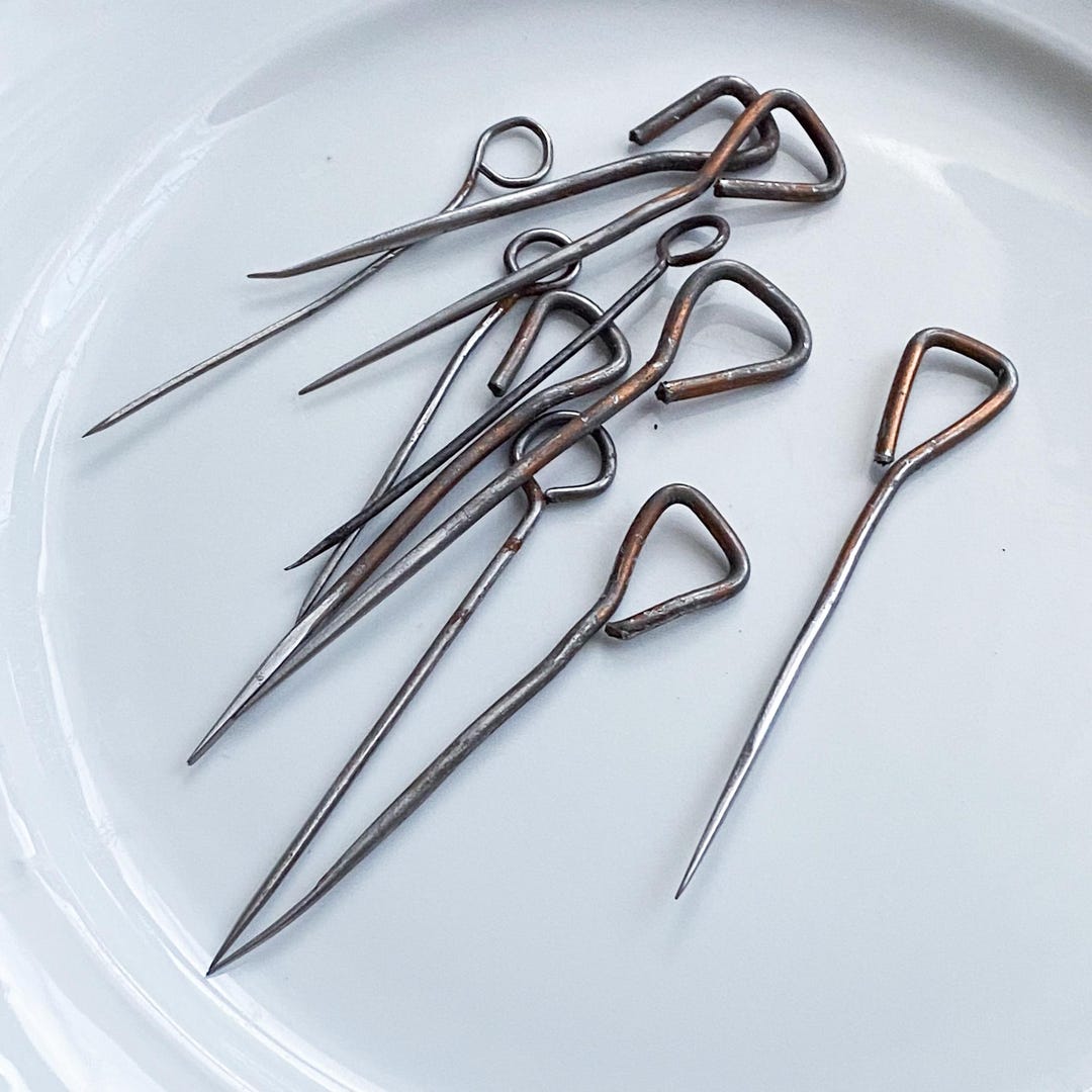 Vintage Cobbler Awls – Set of 10 Rustic Shoemaker Needles ...