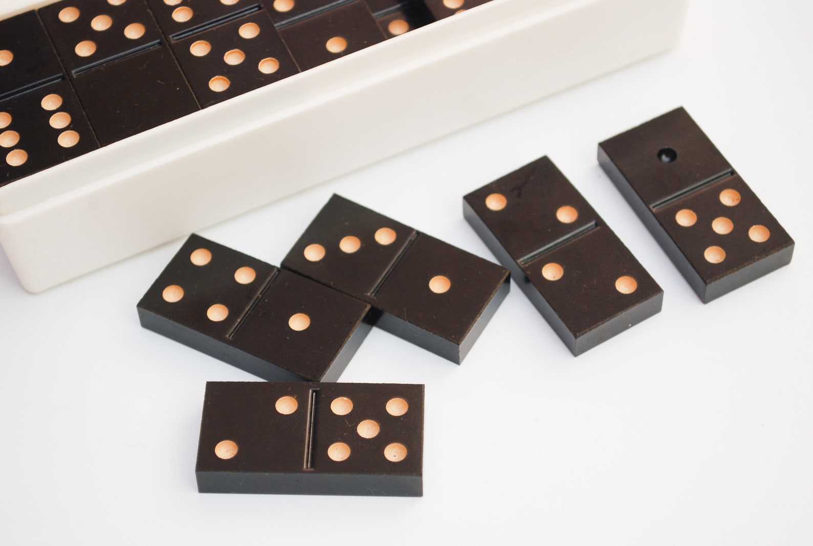 Vintage Plastic Domino Set in Plastic Box From Ussr RT069 - Etsy