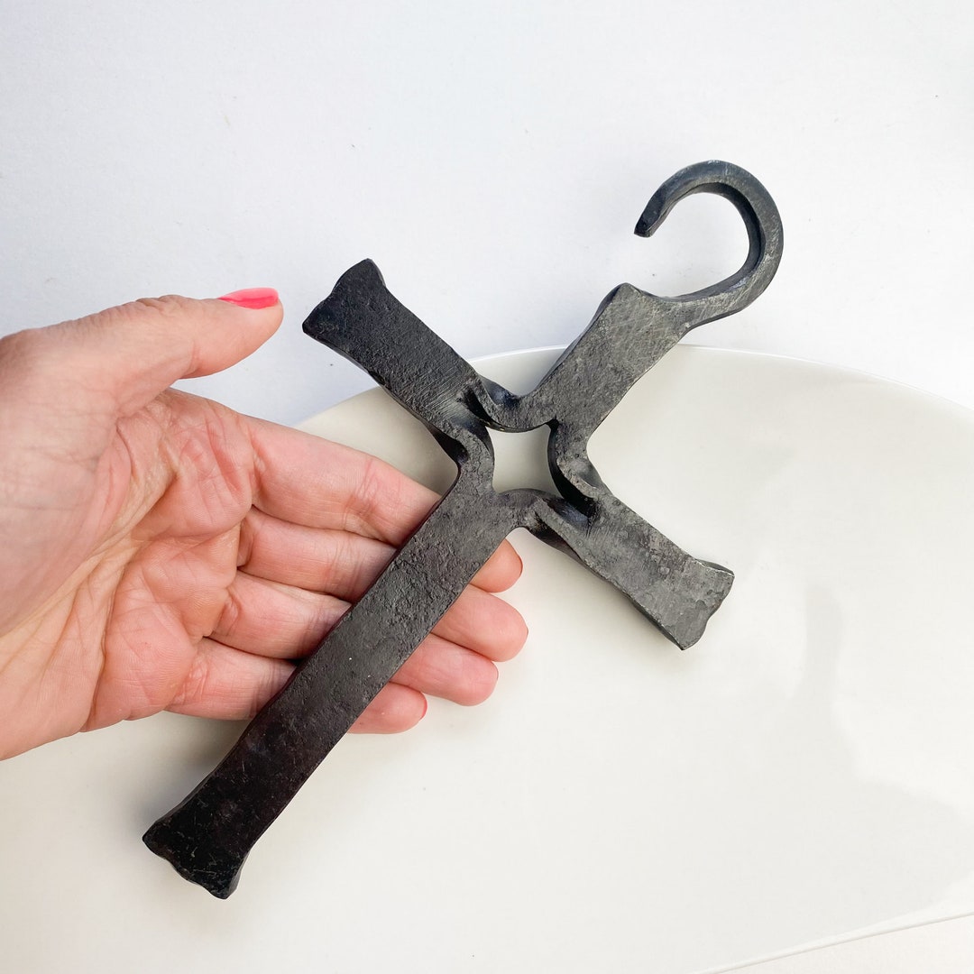 Vintage Metal, Iron Large, Big Religious Cross, Christianity Church ...