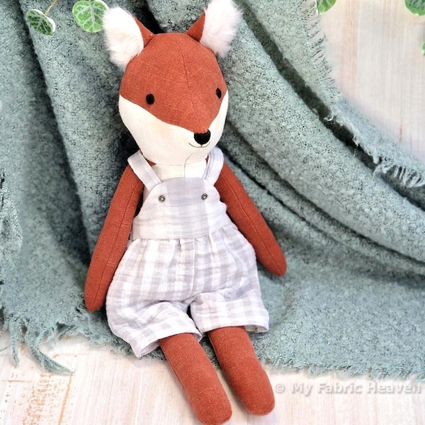 Wolf Doll - Etsy