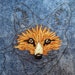 Fox Thread Painting Embroidery Pattern, Needlepainting Video & Photo ...