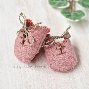 Doll's Fabric Shoes With Laces EASY Sewing Pattern PDF for 40cm / 16 ...