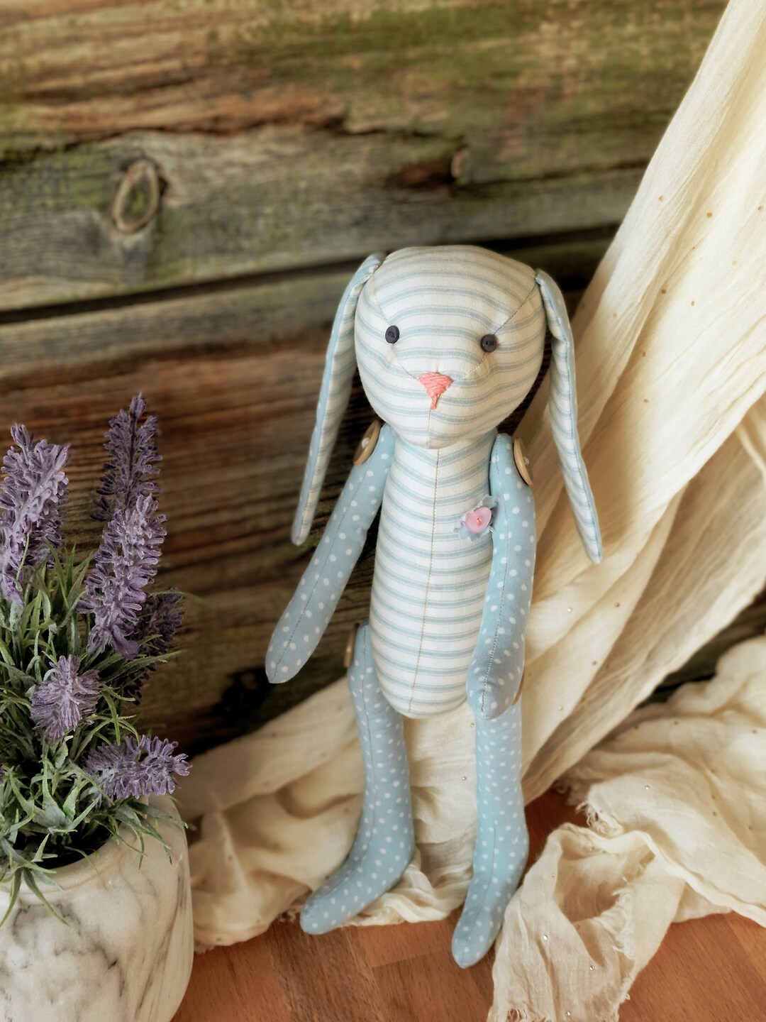 Bunny Sewing Pattern, Plushie PDF Sewing PATTERN & Photo Tutorial ...