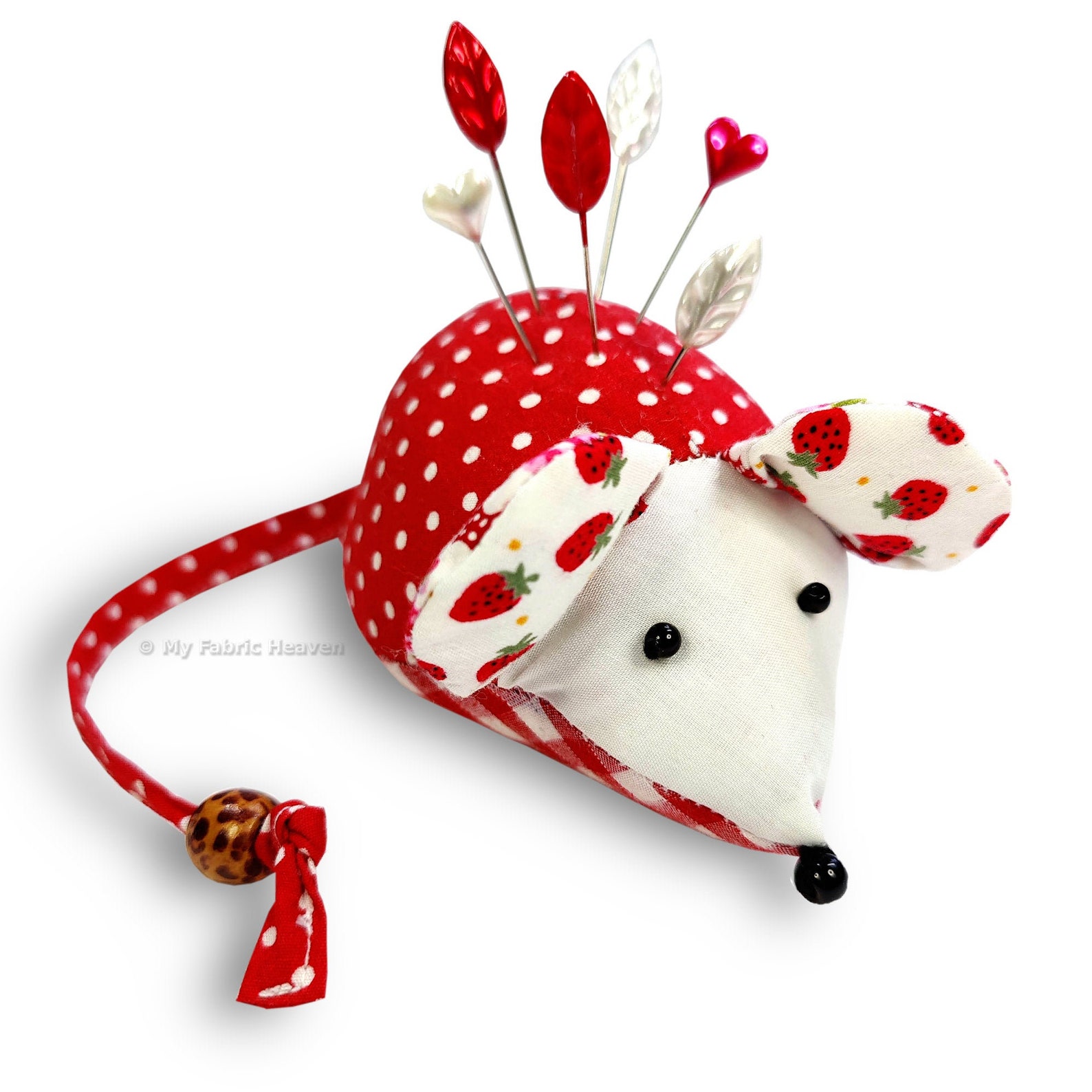 Cute Mouse Pincushion PDF Sewing PATTERN Easy to Sew Needle - Etsy
