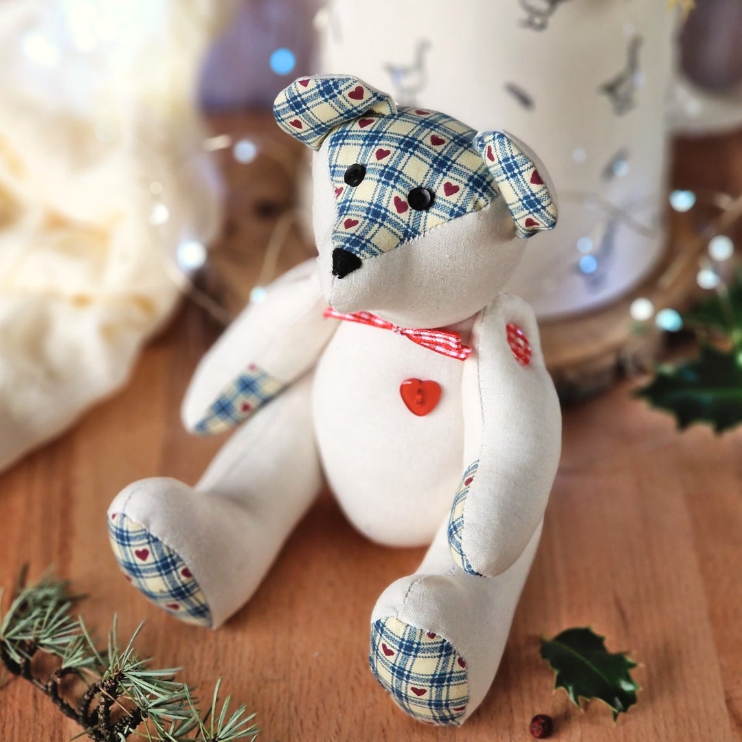 Little Memory Bear Pattern, Keepsake Teddy Bear PDF Sewing PATTERN ...