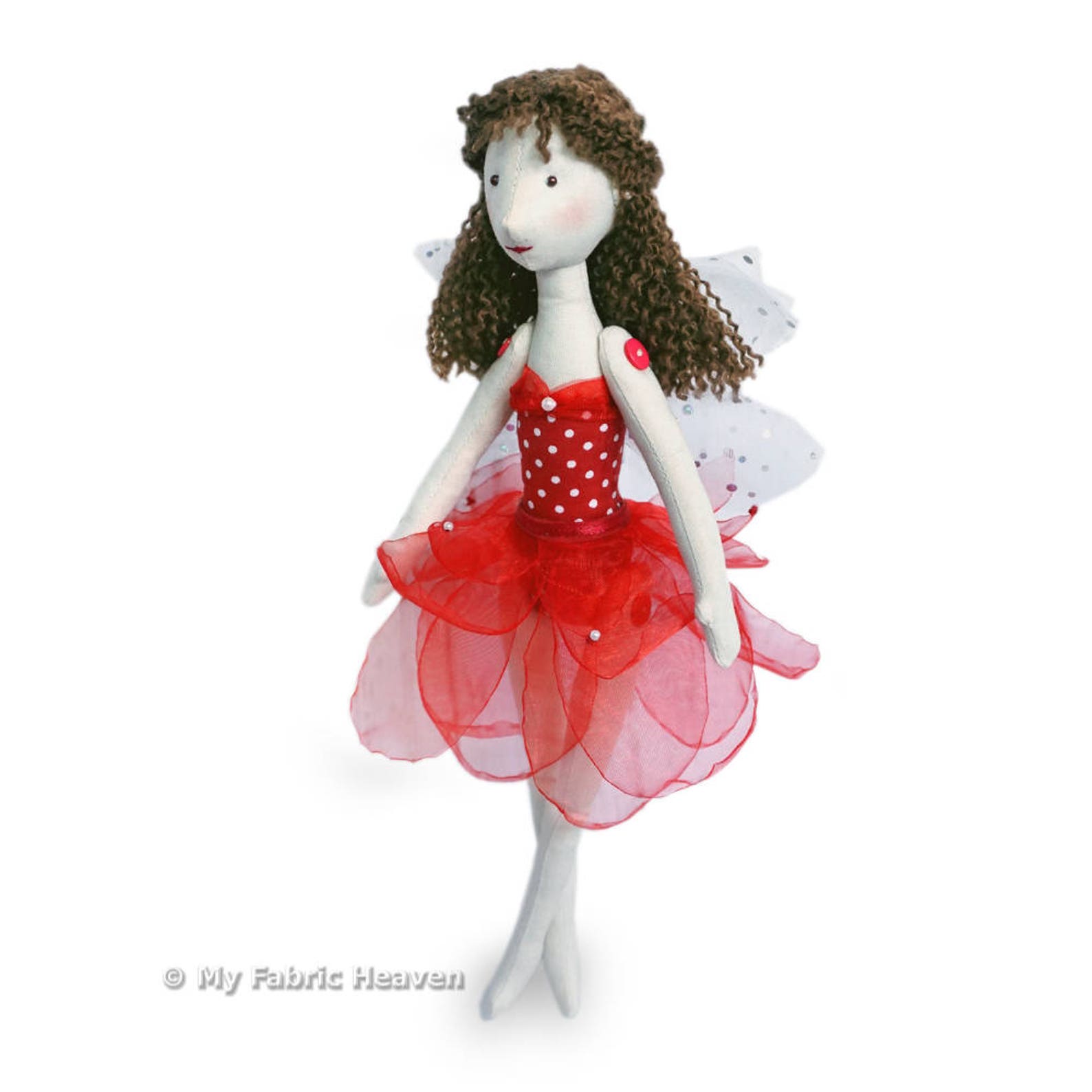 Fairy Doll Sewing Pattern Pdf Photo-tutorial Magical Faerie - Etsy UK